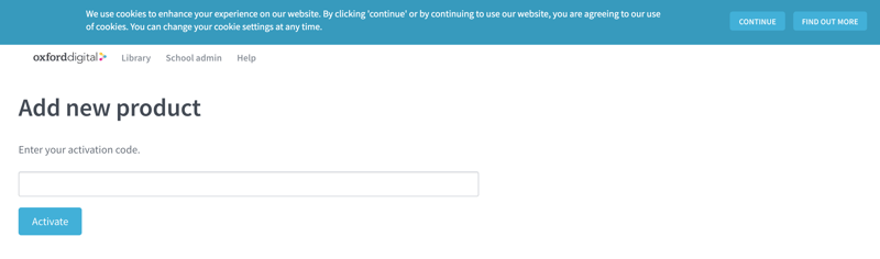 How do I access Oxford Digital from inside ReadCloud?