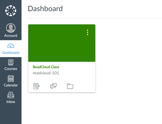 Accessing ReadCloud from Canvas
