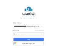 How will my King's InterHigh pupil access their textbooks? How to login to ReadCloud